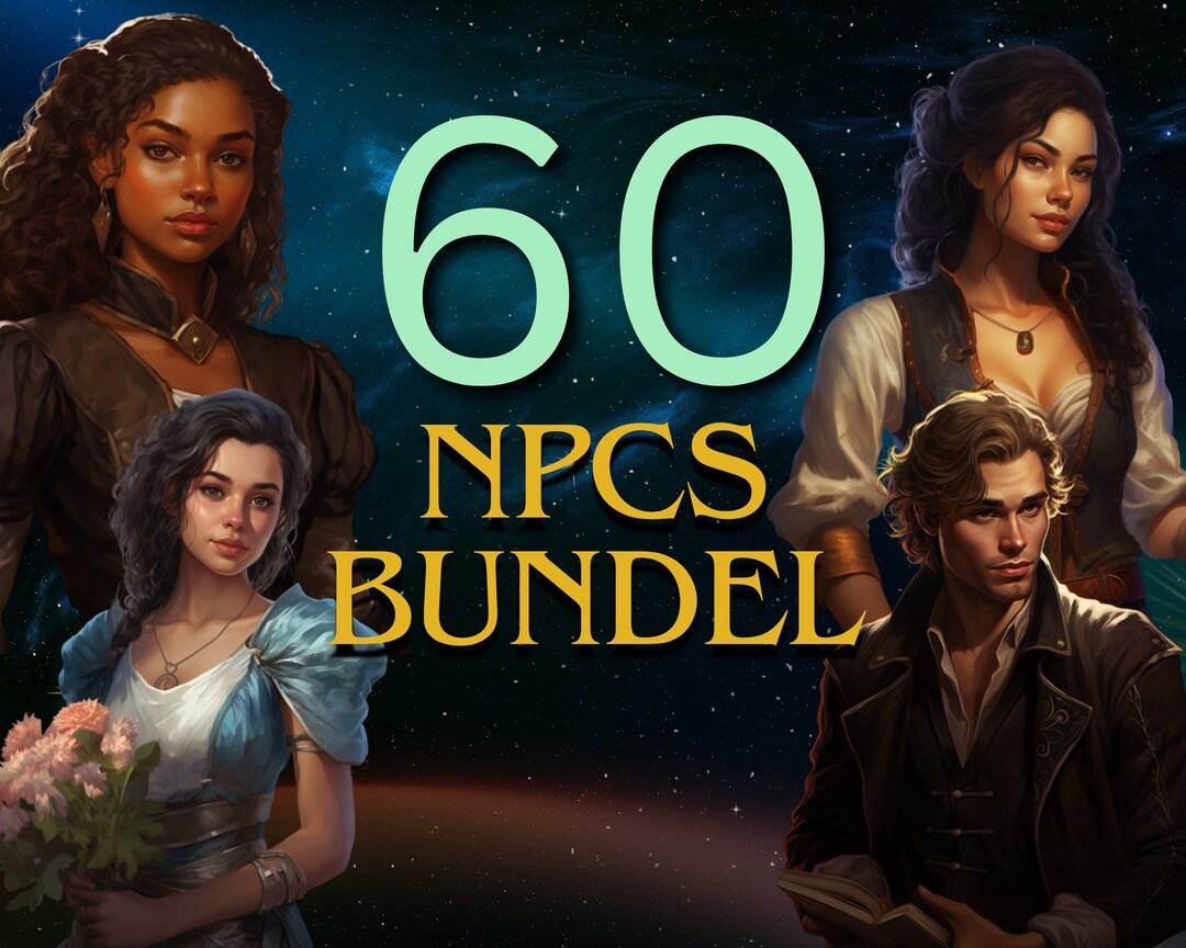 60 Villagers, Npcs Illustrations, NPC Inspiration Images, Character ...