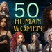 50 Human Women Portraits, Npcs Illustrations, NPC Inspiration Images ...