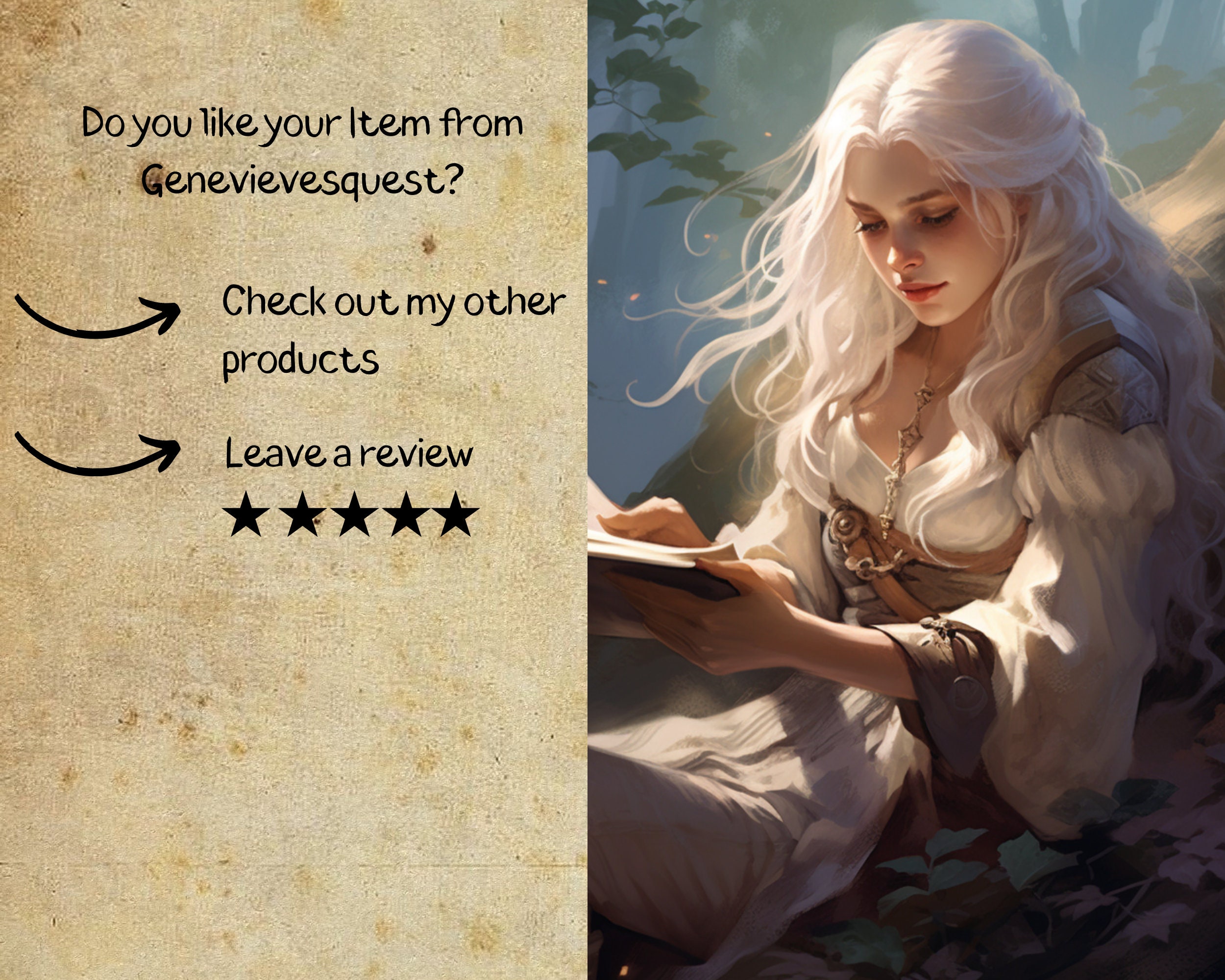 Halsin Instant Digital Love Letter, Role Play, Dnd Letter, Bdg 3 ...