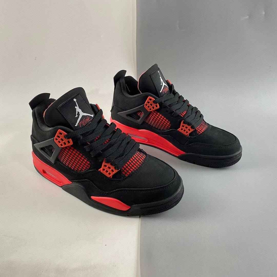 Jd4 Redthunder Sneaker & Athletic Shoes - Etsy