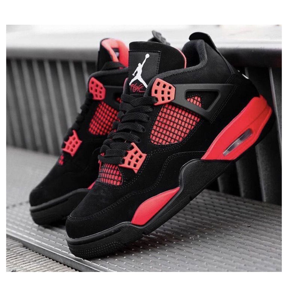 Jd4 Redthunder Sneaker & Athletic Shoes - Etsy