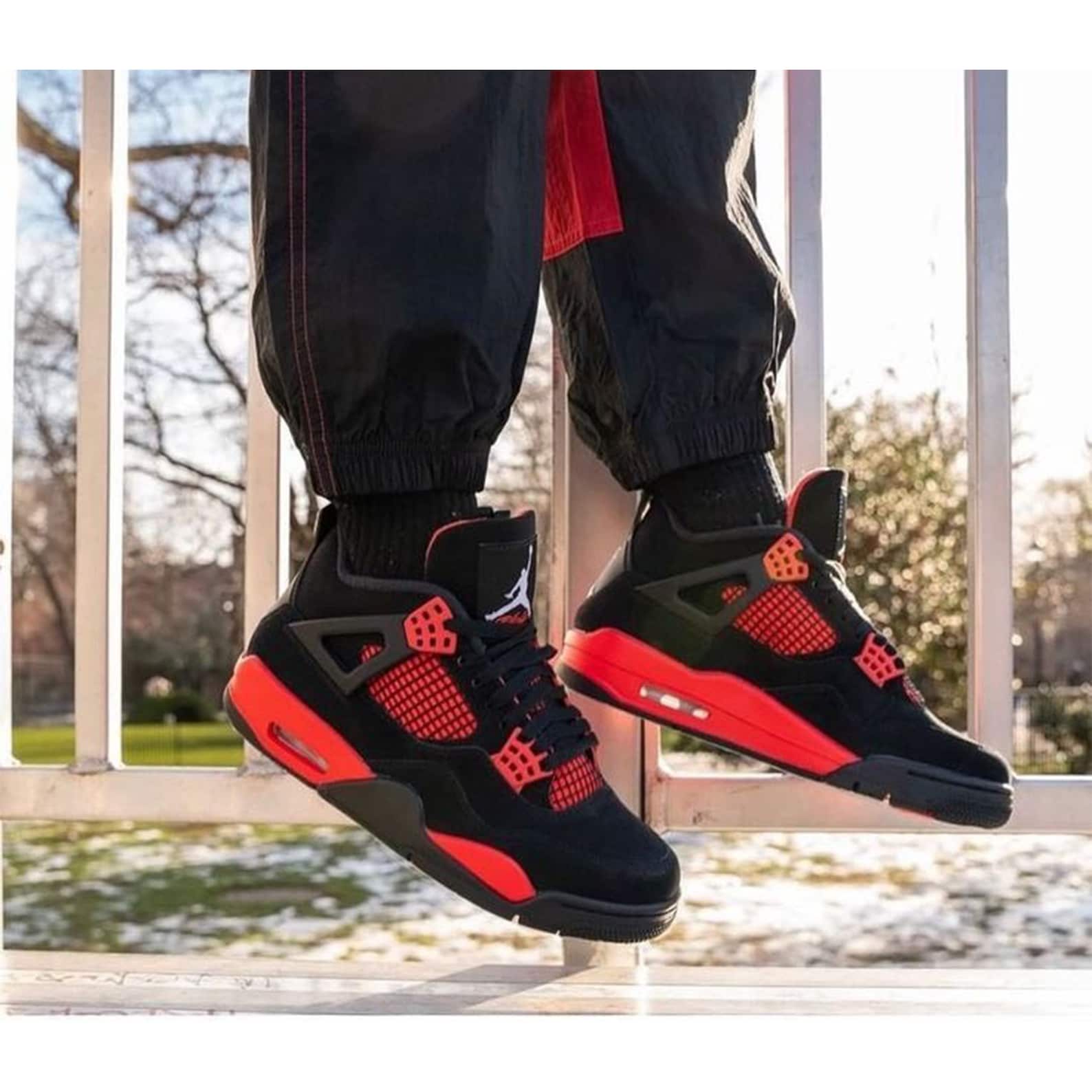 Jd4 Redthunder Sneaker & Athletic Shoes - Etsy