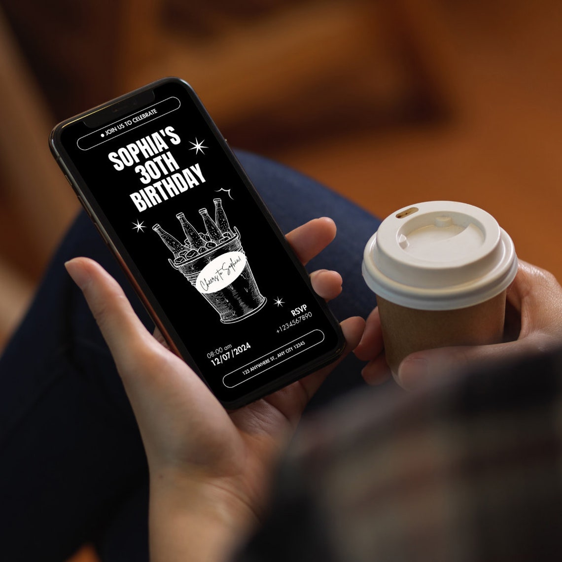 Editable Cheers and Beers Invitation Beer Surprise Invitation, Birthday ...