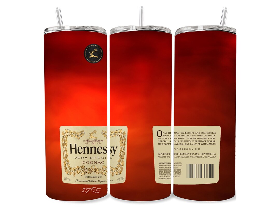 Hennessy Bottle Tumbler Wrap Design - Etsy