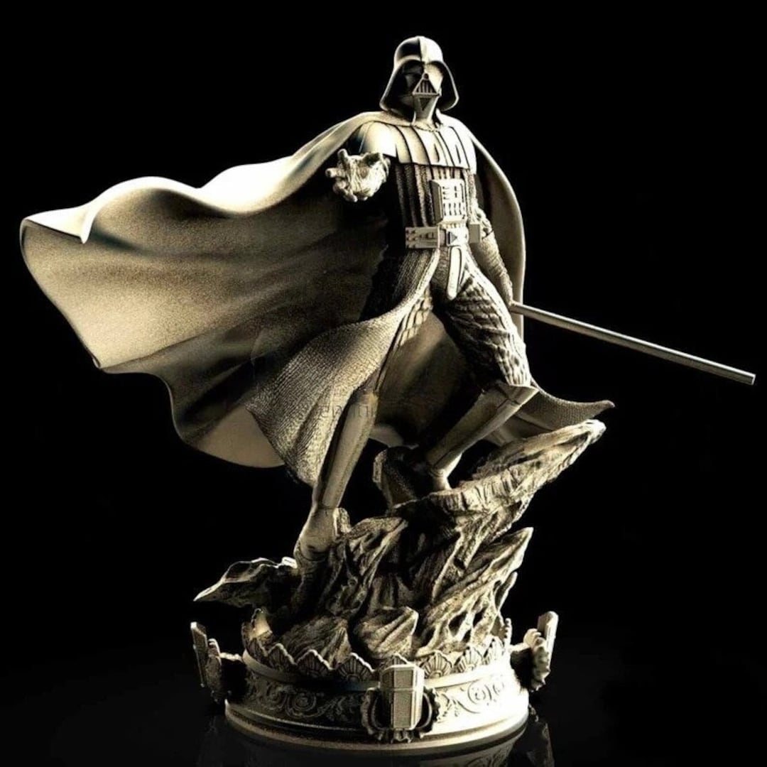 Star Wars Darth Vader Figura 3D STL Modelo 3D Archivo imprimible 3D ...