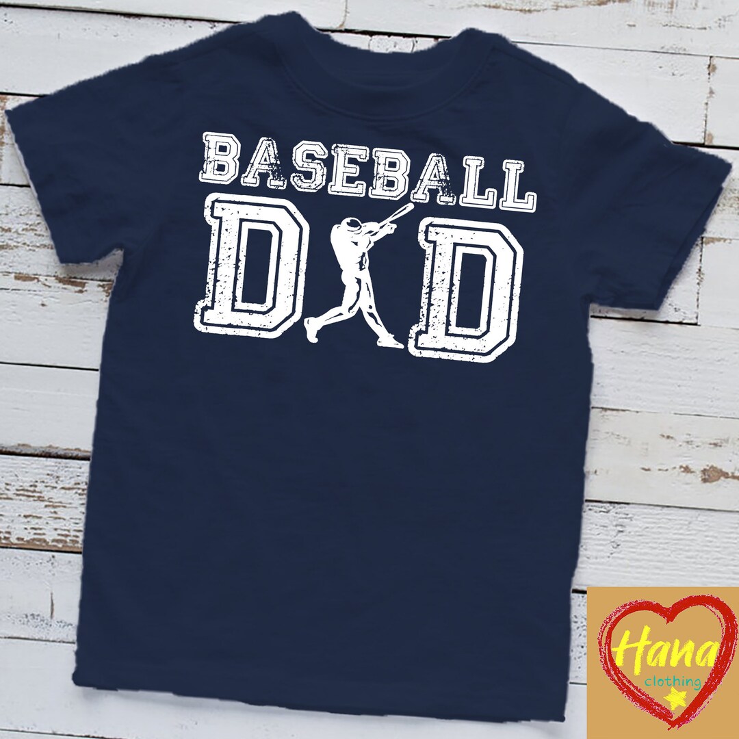 Baseball Dad T-shirt Fathers Day Gift for Daddy Papa Father - Etsy