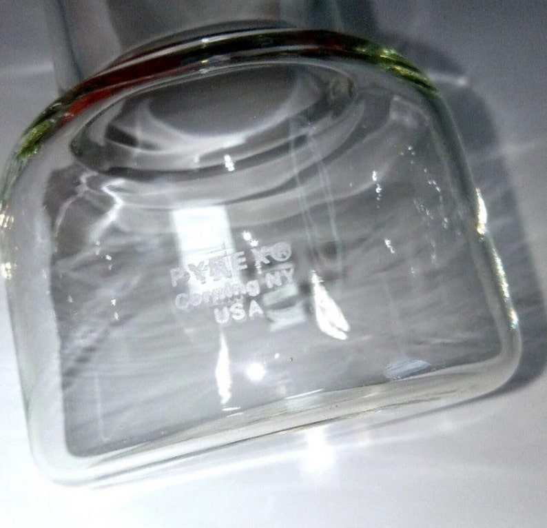 Vintage Rare 1970's Pyrex Corning “the UN Candle” Floating Candle Set ...