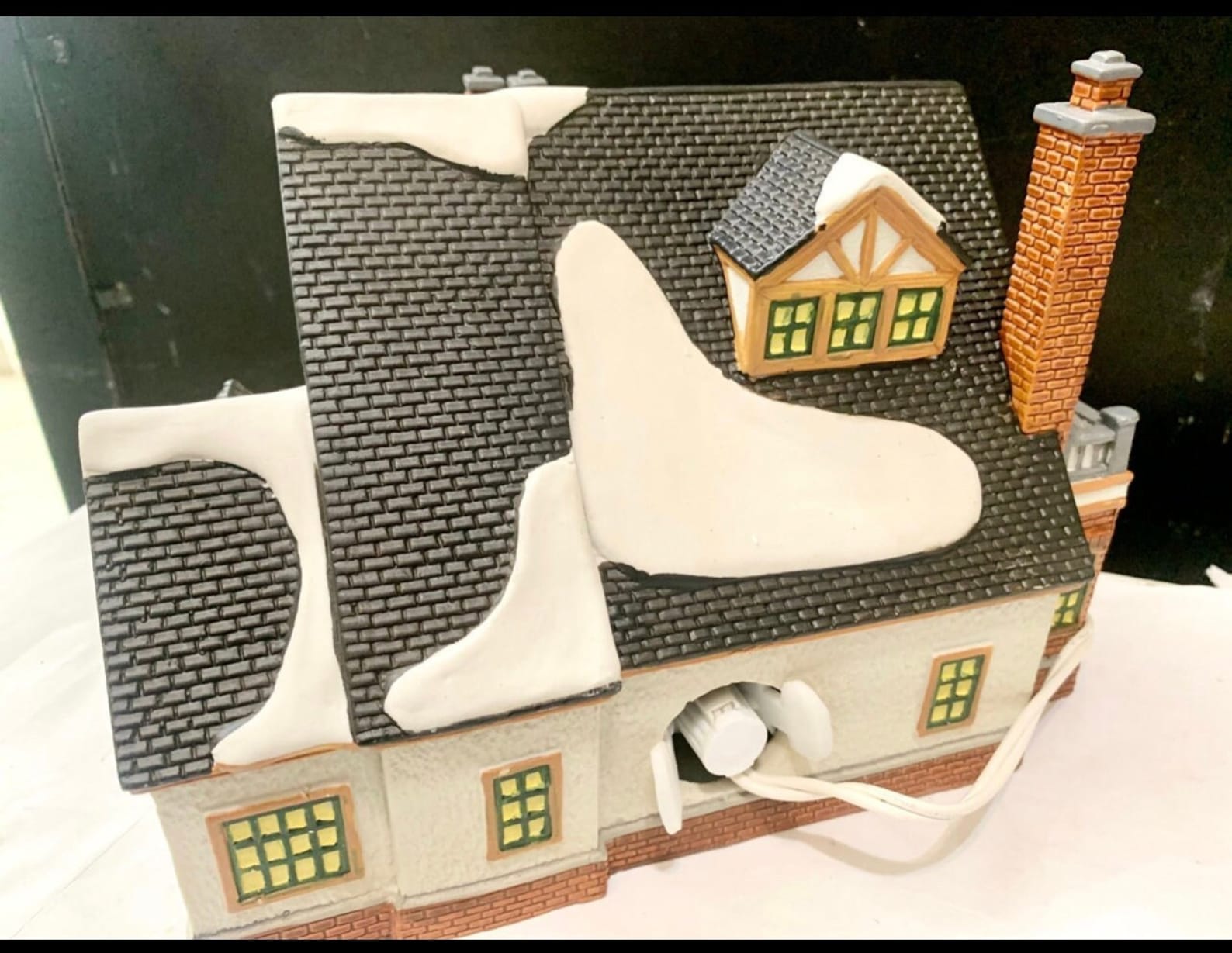 Vintage 1998 LEMAX Collector’s Club Mail Room / Post Office Village ...