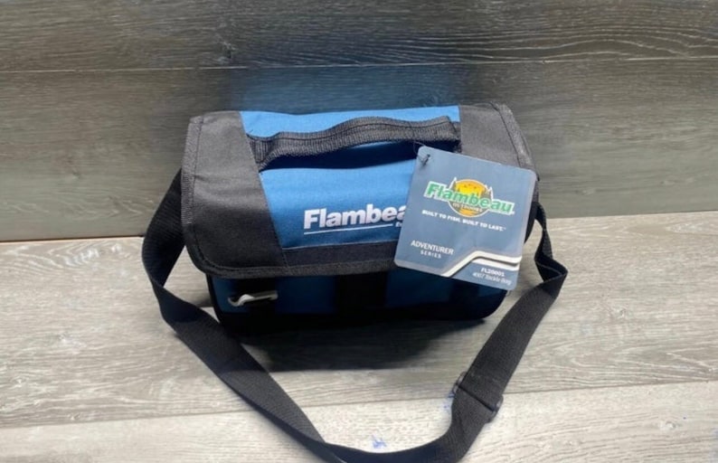 Flambeau Adventurer Series 4007 Fishing Bag & Tackle Box With 3 Trays ...