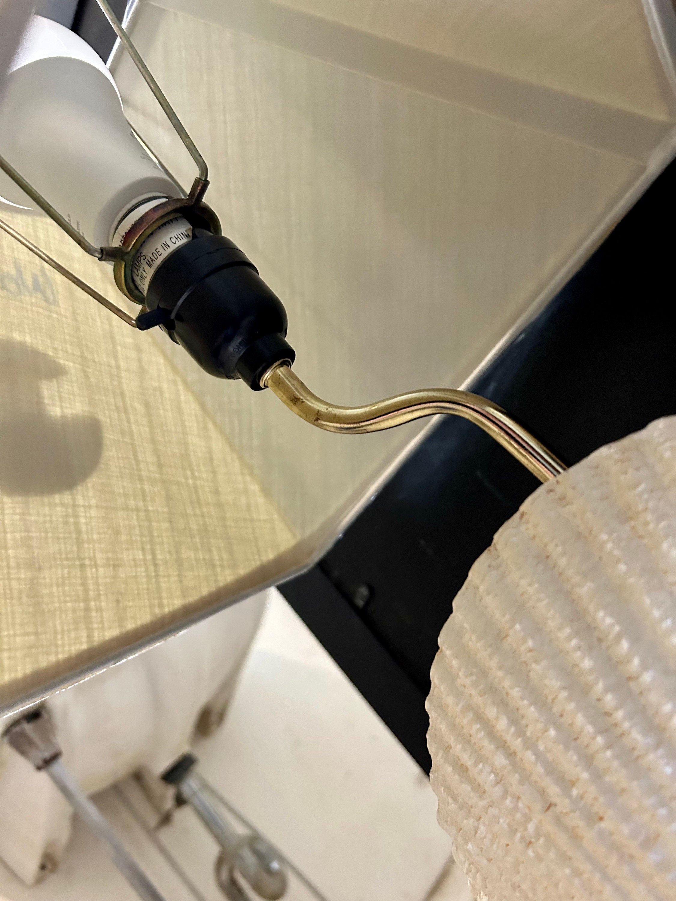 Matching Set of 2 Seashell Lamps Table Lamp Light Nautical Decor Beach ...