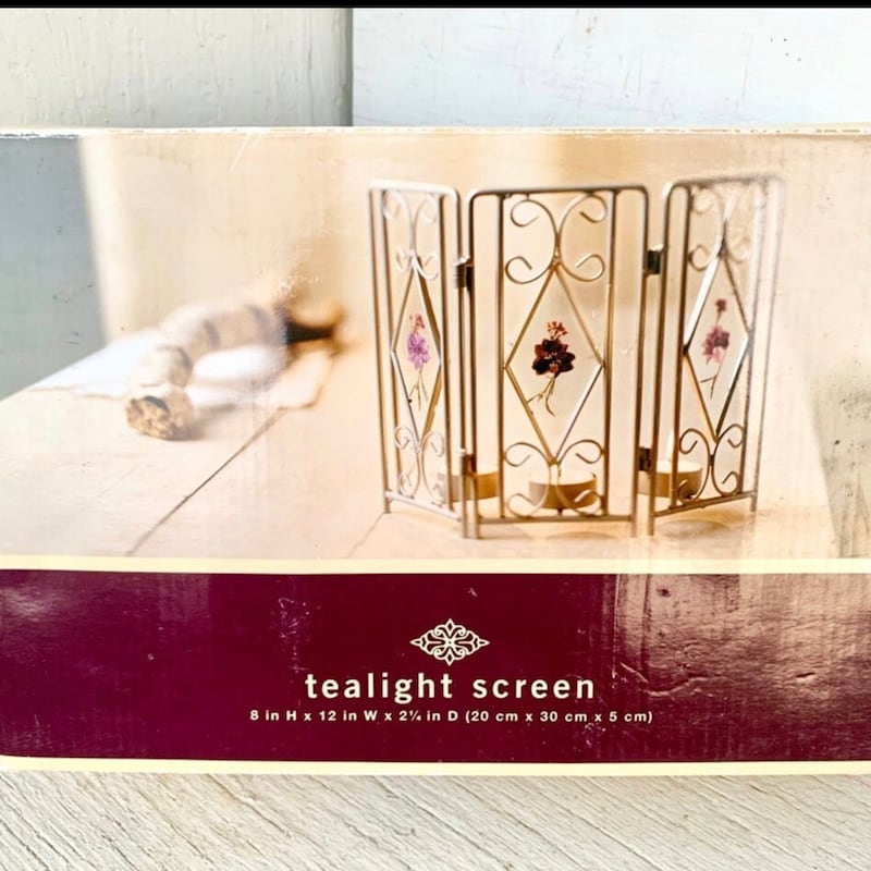 Candle Screen - Etsy