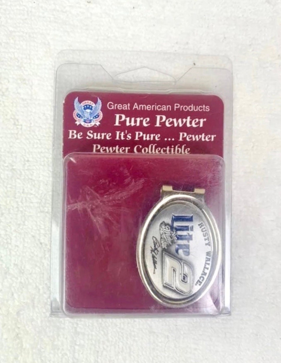 Rusty Wallace #2 Vintage 2001 Penske Racing Nascar Pure Pewter Money ...