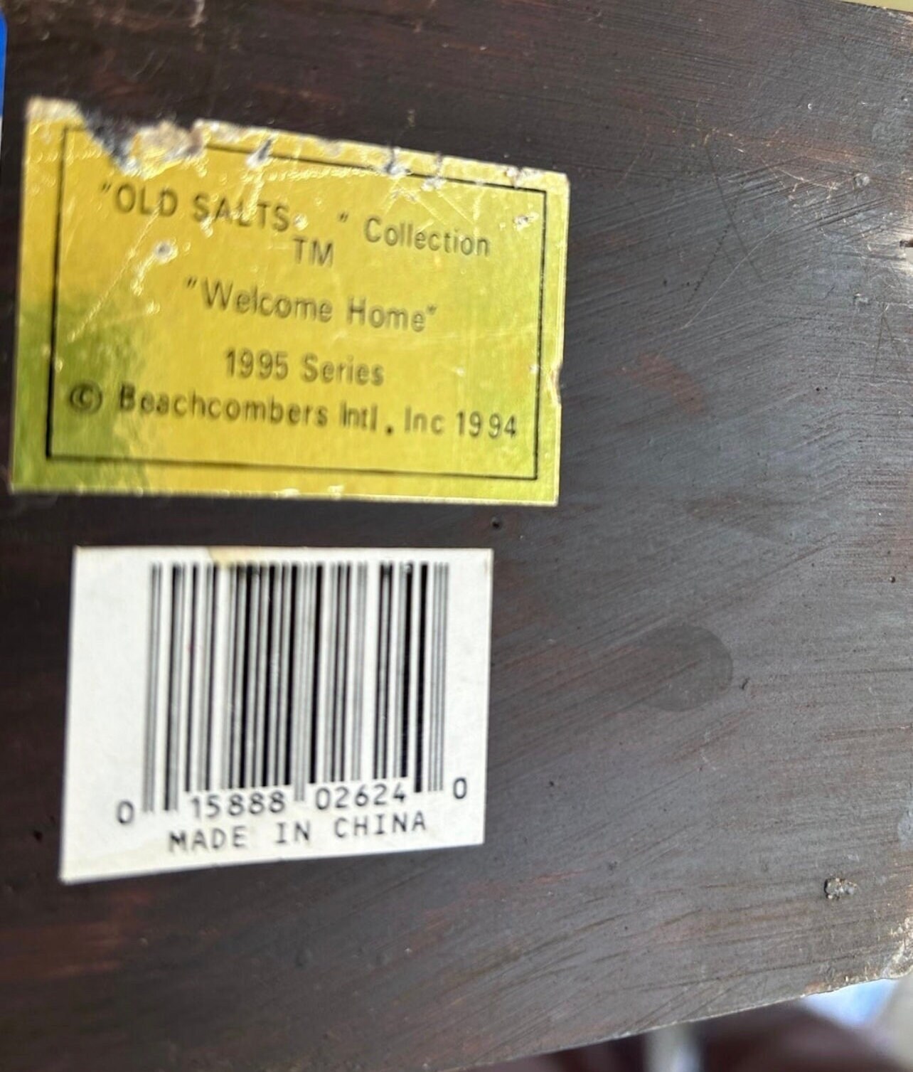 Old Salts Collection welcome Home Vintage 1994 by Beachcombers. Old ...