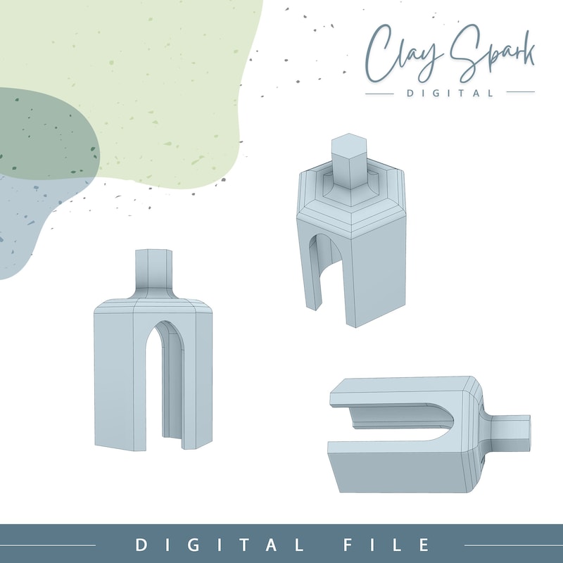 Disc Mold for Clay - Etsy