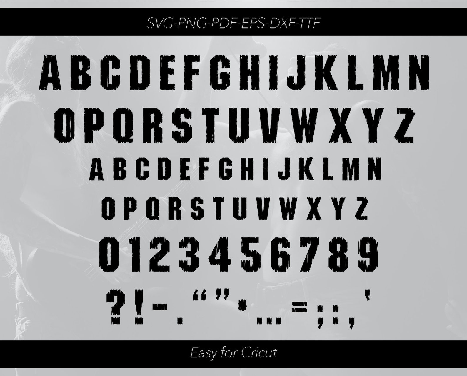 Rock Font Svg, Pantera Svg, Metal Shirt, Pantera Shirt Svg, Cricut Svg ...