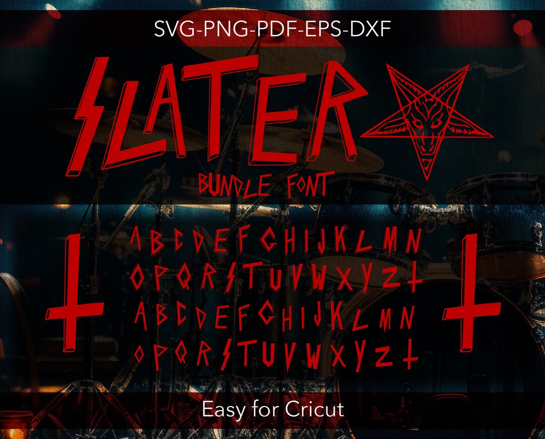 Rock Band Svg, Slayer Tshirt, Slayer Svg, Slayer Shirt, Slayer Bundle ...