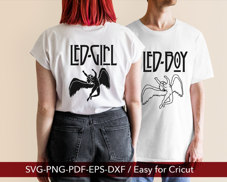 Rock Band, Led Zeppelin Svg, Led Zeppelin T Shirt, Metal Font, Led ...