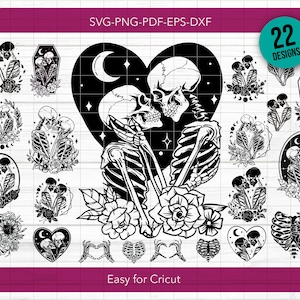 Skeleton Svg - Etsy