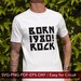 Rock Font Svg, Kiss Font,metal Band, Kiss Band Shirt, Kiss Band Font ...