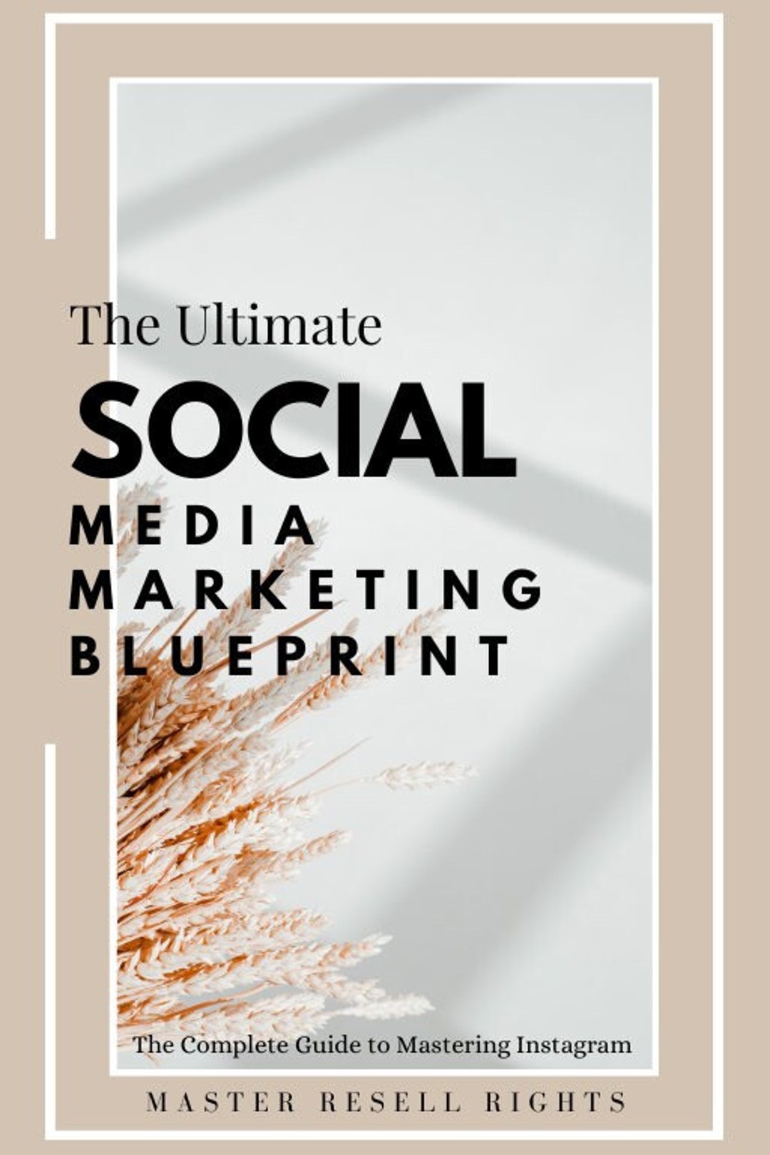 The Ultimate Social Media Marketing Blueprint With MRR - Etsy