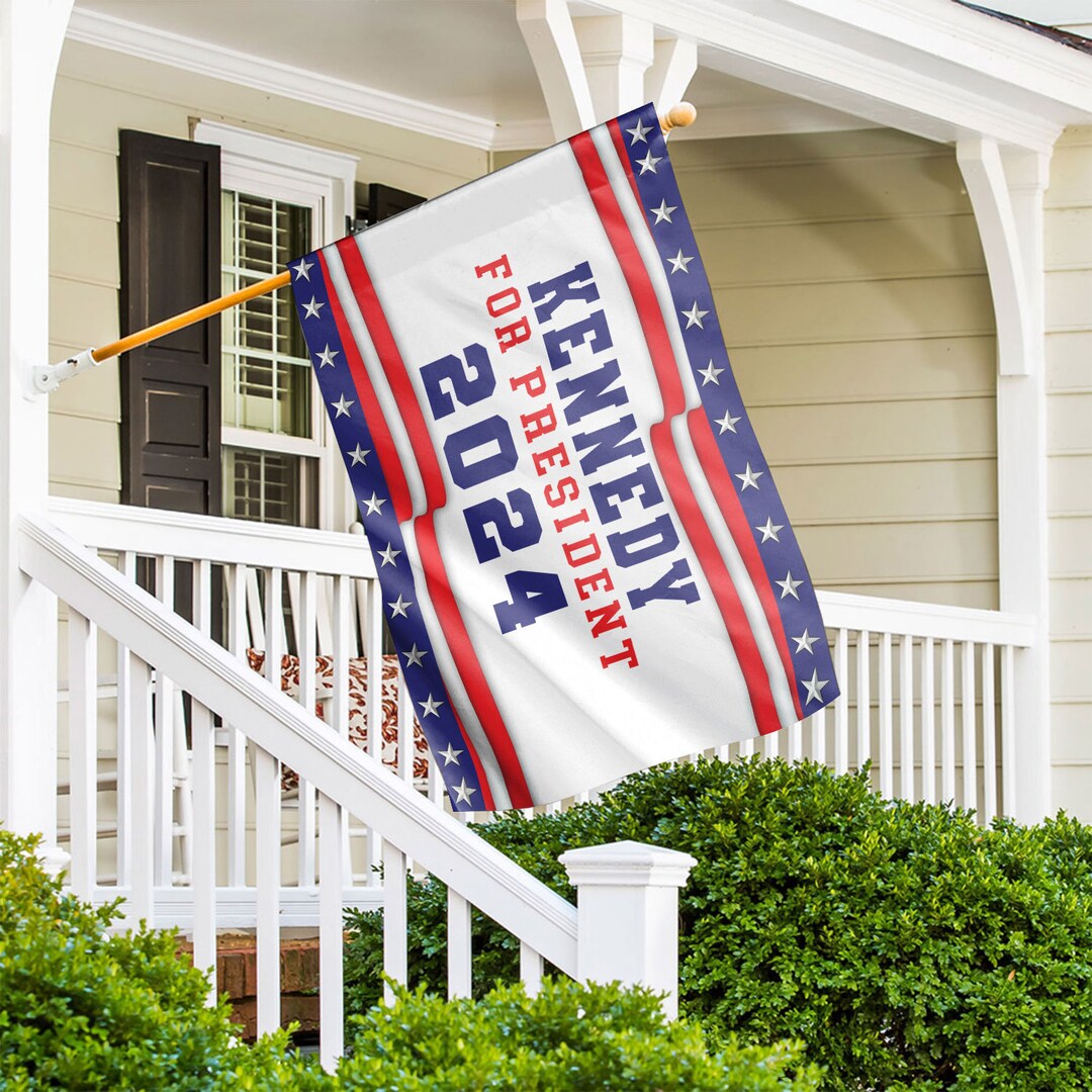 Kennedy JFK for President 2024 Double-sided Flag, Kennedy Support Flag ...