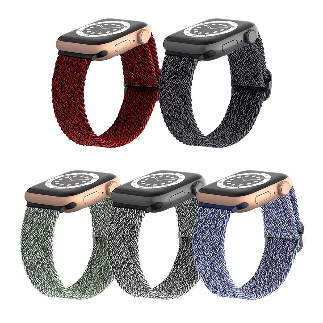 Apple Watch Strap 38/40/41/42/44/45/49 Mm Women, Nylon Woven Strap ...