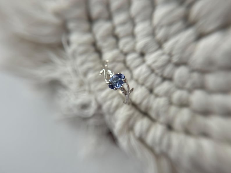 Tanzanite Ring, Fairy Ring, Tree Branch Ring, Twig Fantasy Engagement ...
