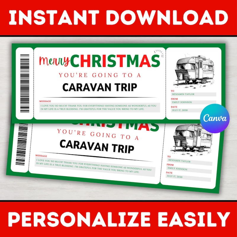 Caravan Gift Vouchers - 60+ Gift Ideas for 2026