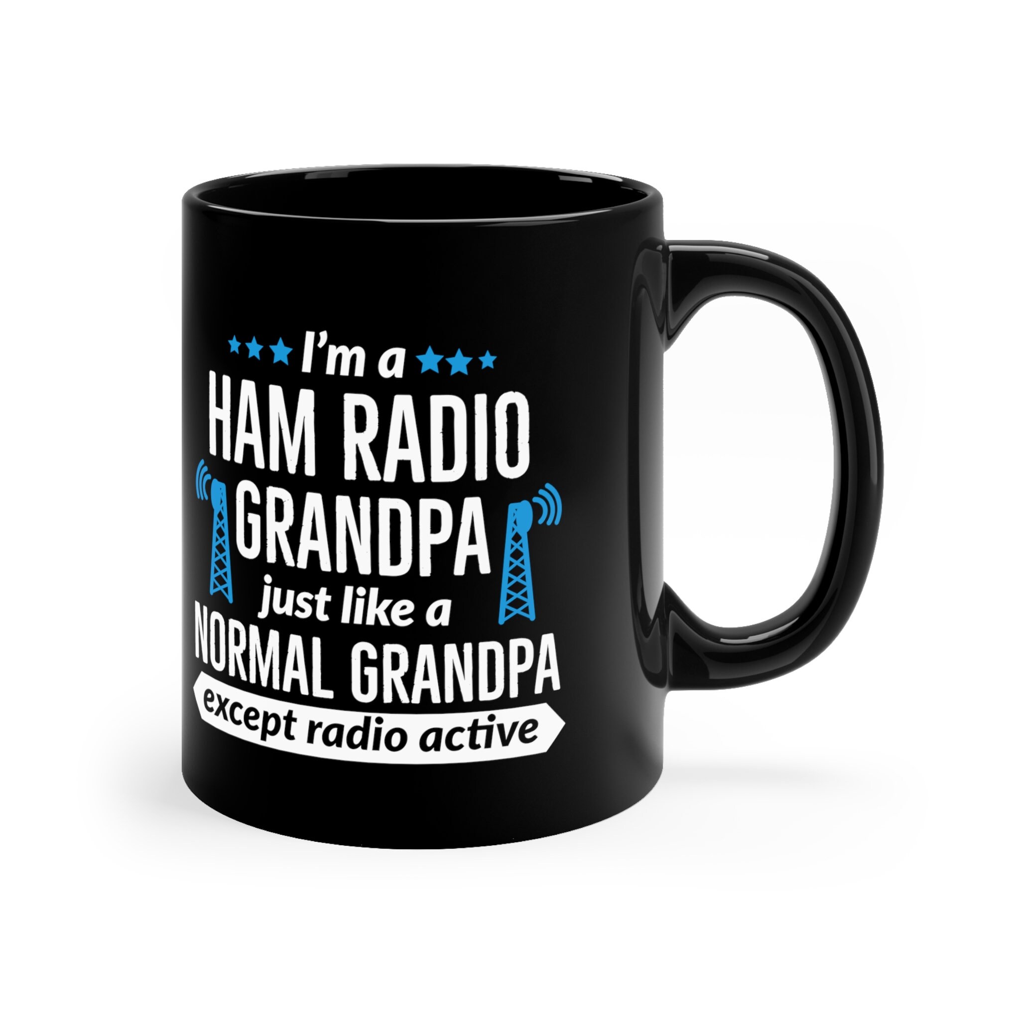 Ham Radio Grandpa Mug, Ham Radio Mug, Amateur Radio Gift, Cb Radio Mugs, Radio Operator Gifts - Etsy