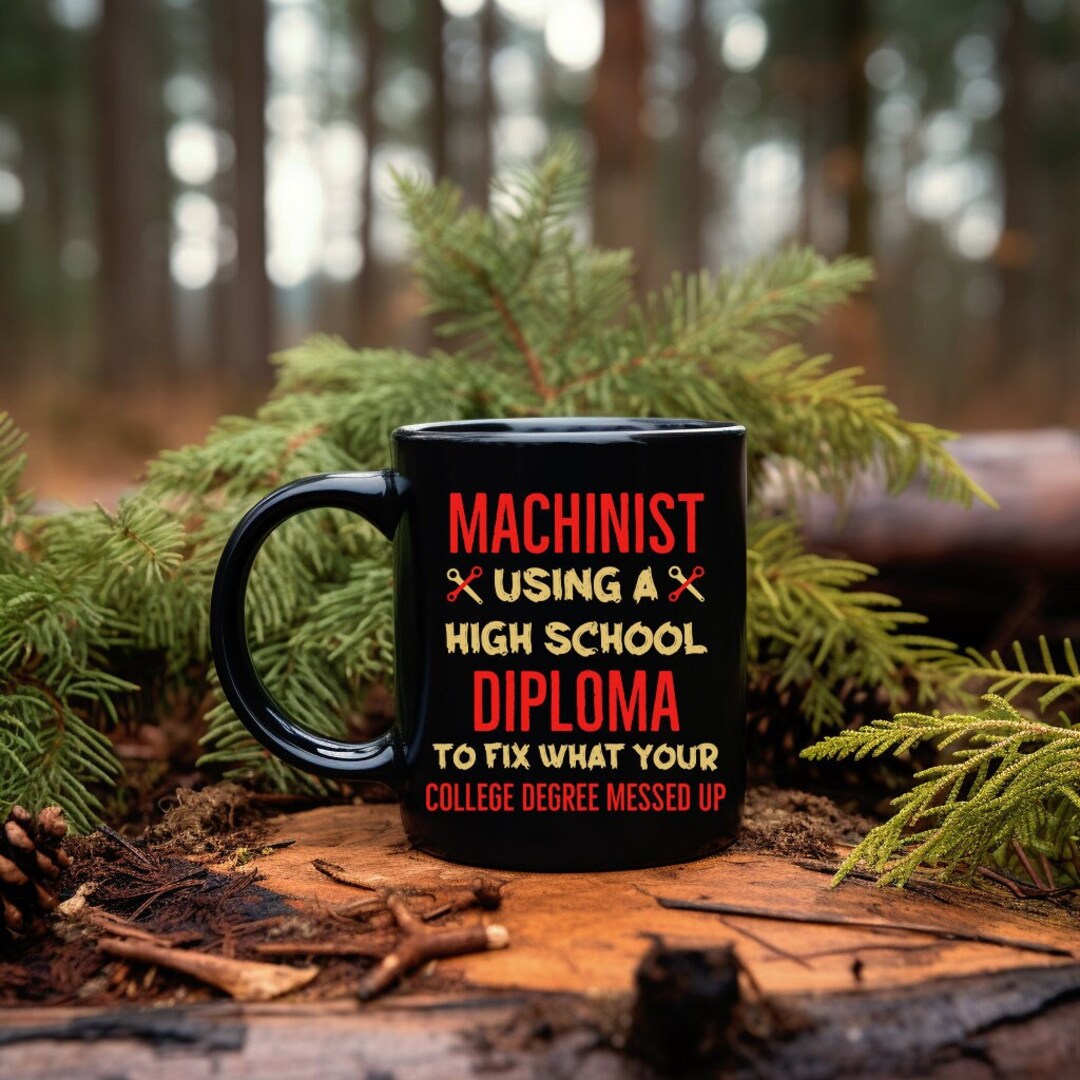 Funny Cnc Machinist Mug, Machinist Mug, Machinist Cup, Machinist Gift ...