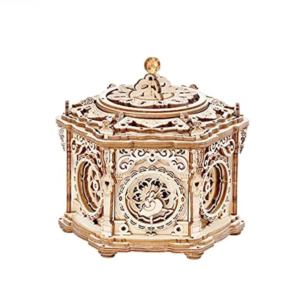 DIY Wooden Music Box Kit: Swan Lake, Hidden Storage - Etsy