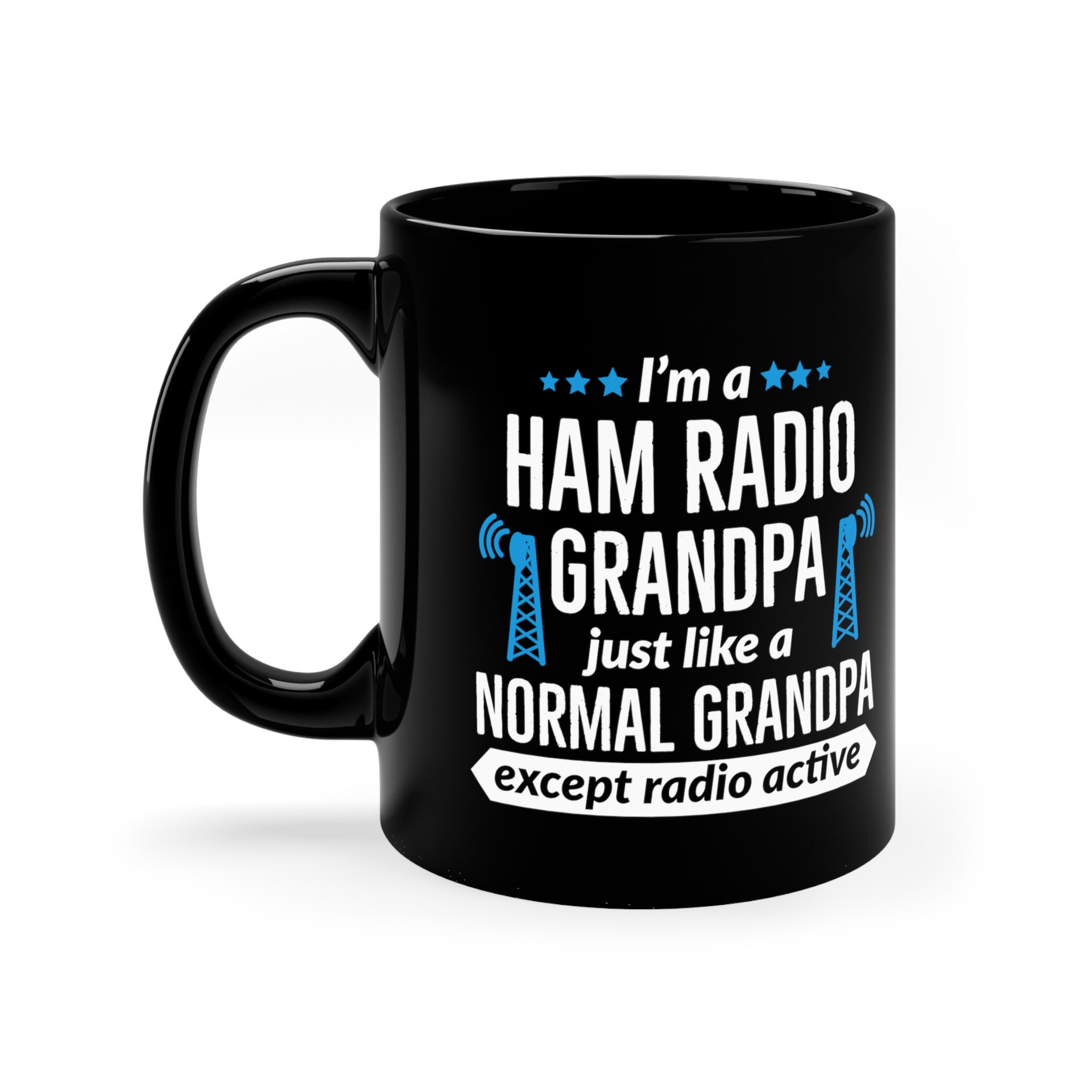 Ham Radio Grandpa Mug, Ham Radio Mug, Amateur Radio Gift, Cb Radio Mugs ...