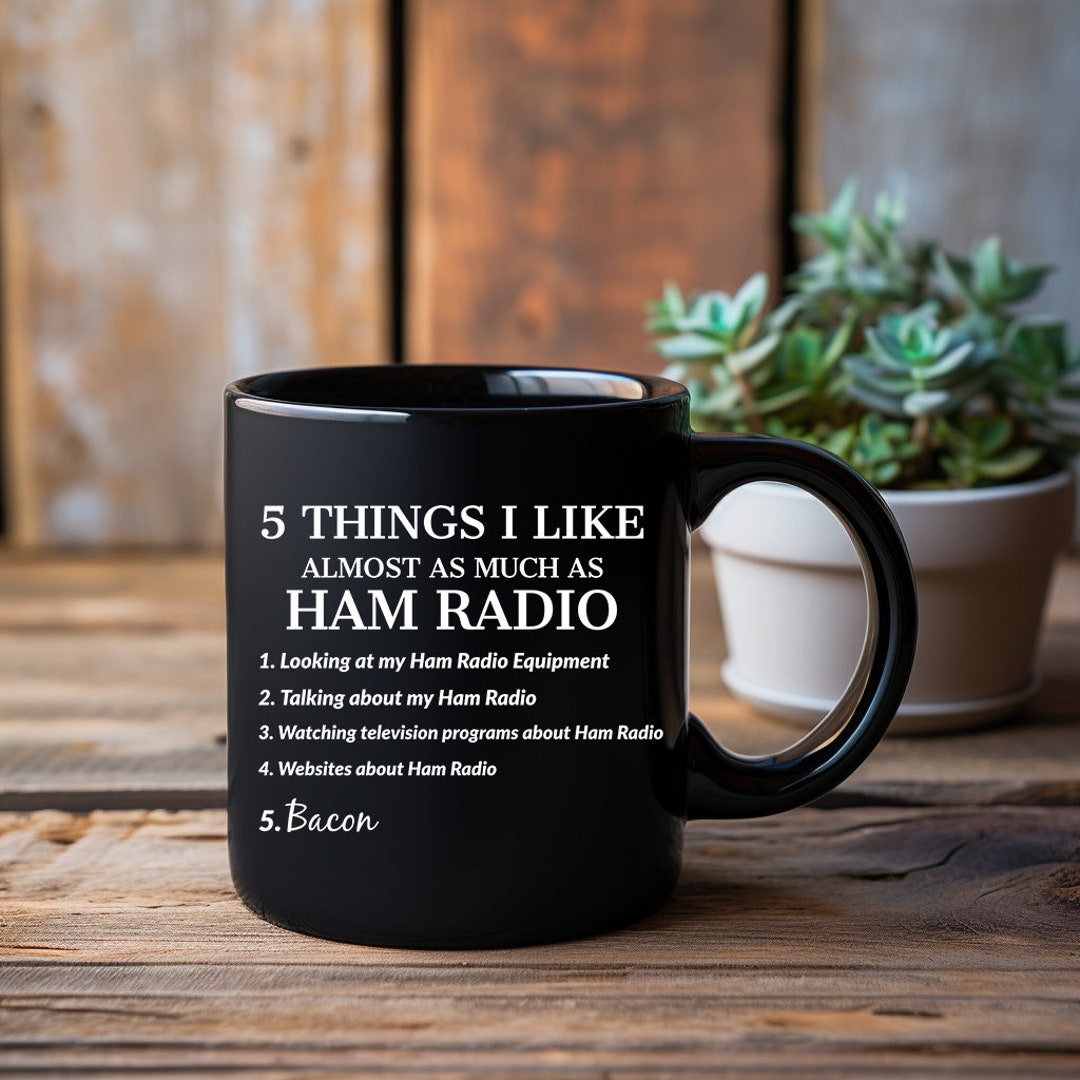 Ham Radio Lover Mug, Ham Radio Mug, Amateur Radio Gift, Cb Radio Mugs ...