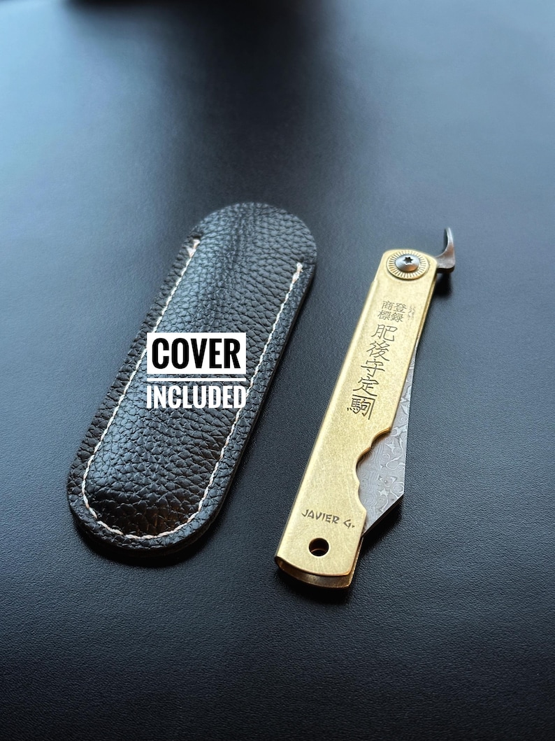 Higonokami Japanese Folding Knife – Custom Engraved – Handmade ...