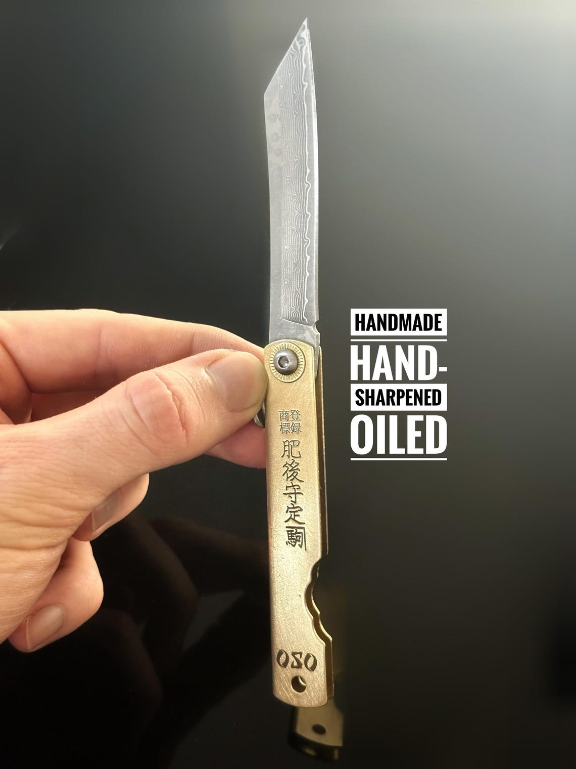 Higonokami Japanese Folding Knife – Custom Engraved – Handmade ...