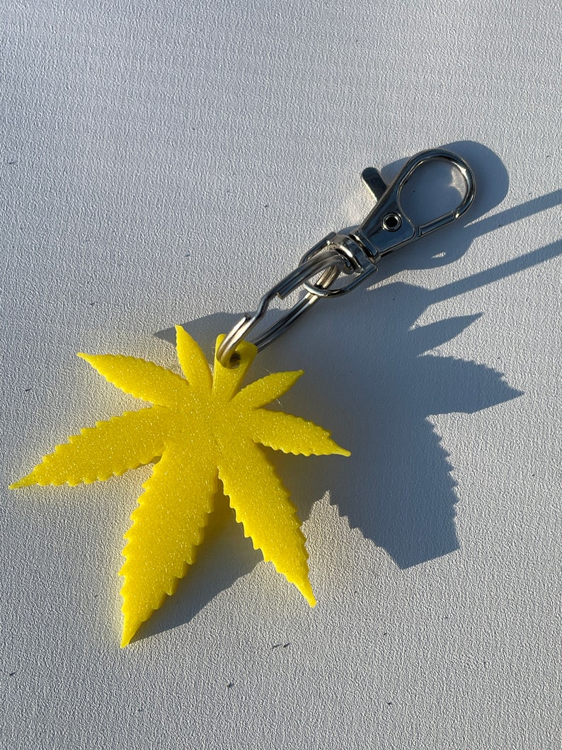 Weed Leaf Keychain. Stoner Gift, 420 Day Gifts.. - Etsy