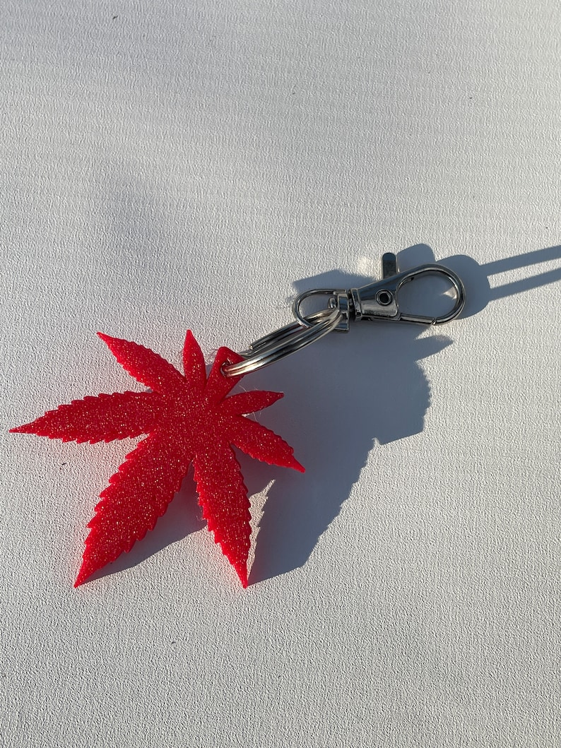 Weed Leaf Keychain. Stoner Gift, 420 Day Gifts.. - Etsy