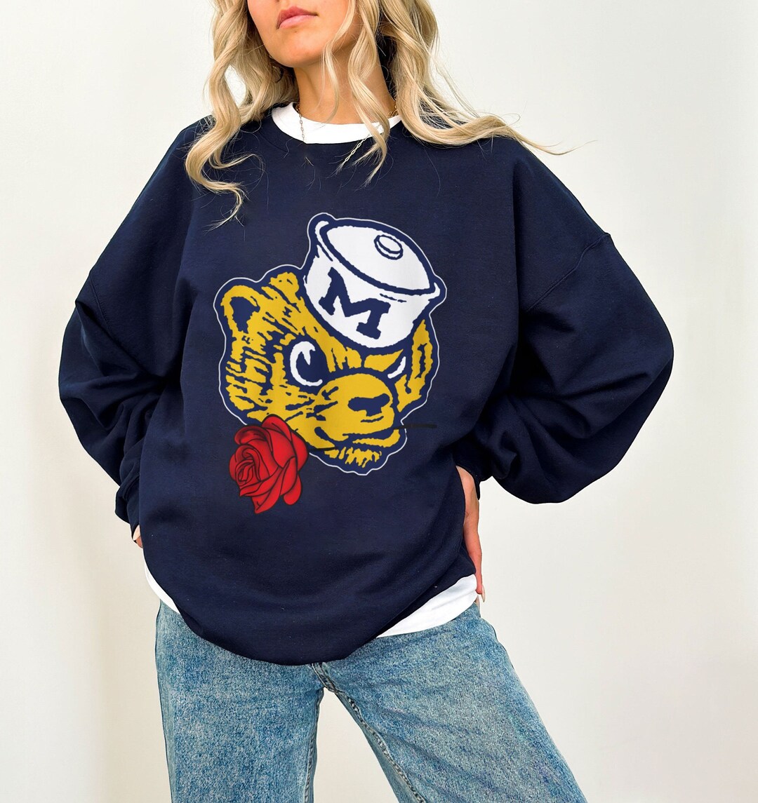 2024 Michigan Rose Bowl Throwback Shirt, Michigan Champions, Football ...