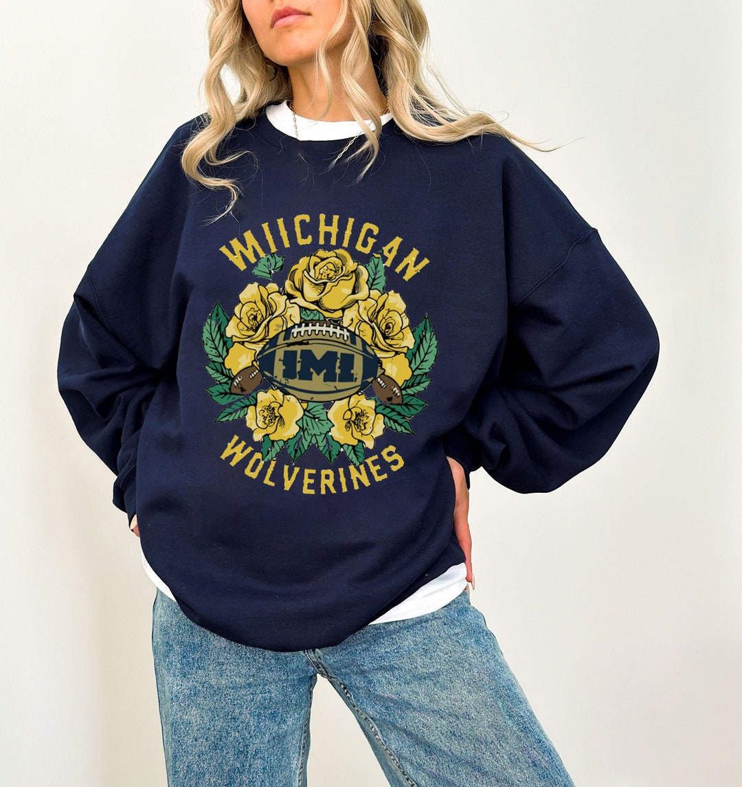 Michigan Oversized Sweatshirt, Sport Shirt, Michigan State Sweatshirt ...