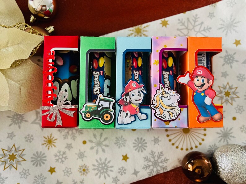 Personalized Smarties Box for Children - Etsy