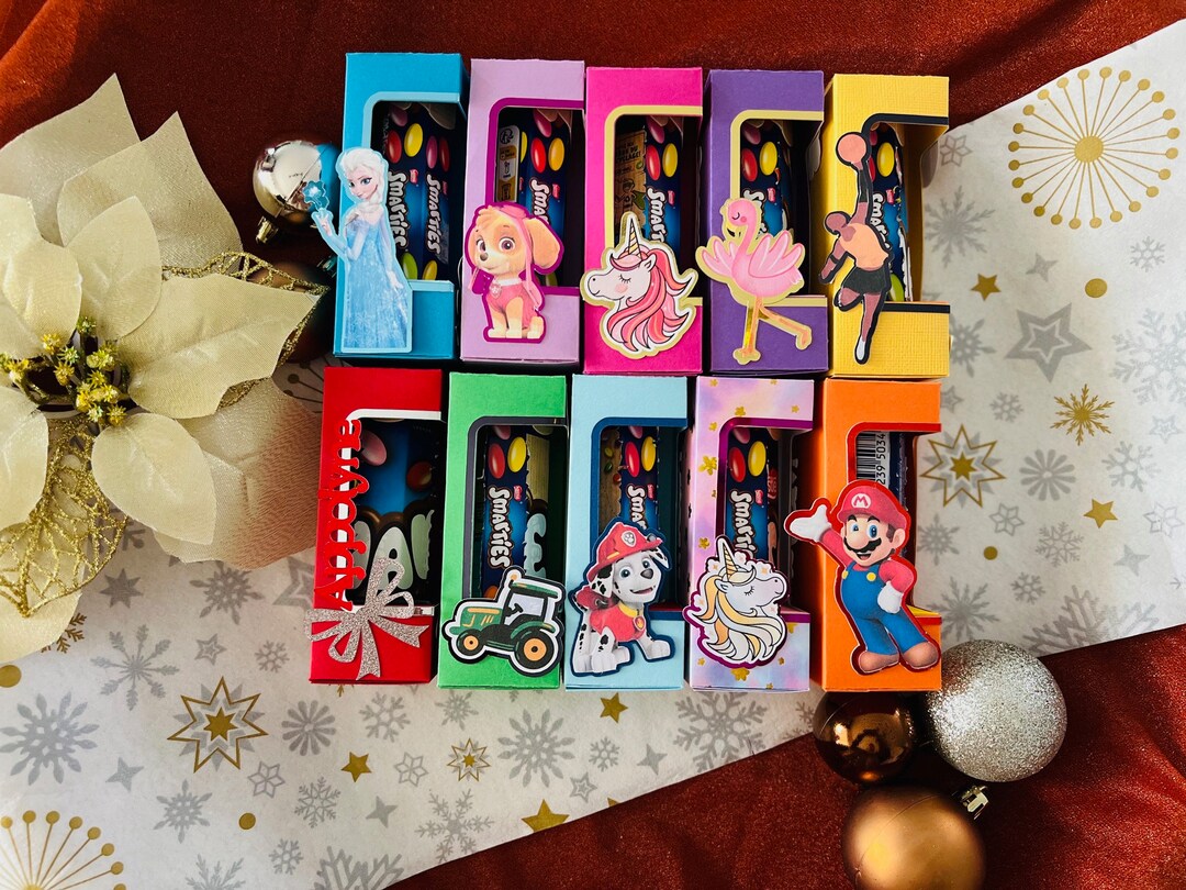 Personalized Smarties Box for Children - Etsy