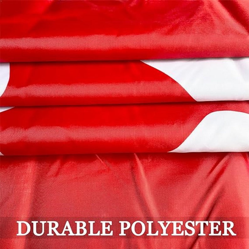 Canada Flag 3x5 Ft Thick Polyester, Fade Resistant, Brass Grommets ...