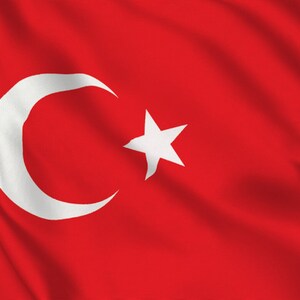 Flag of Turkey , Unique Design Print , High Quality Materials , Size ...