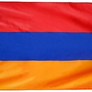 Armenia Flag - Vivid Color and Fade Proof - Canvas Header and Double ...