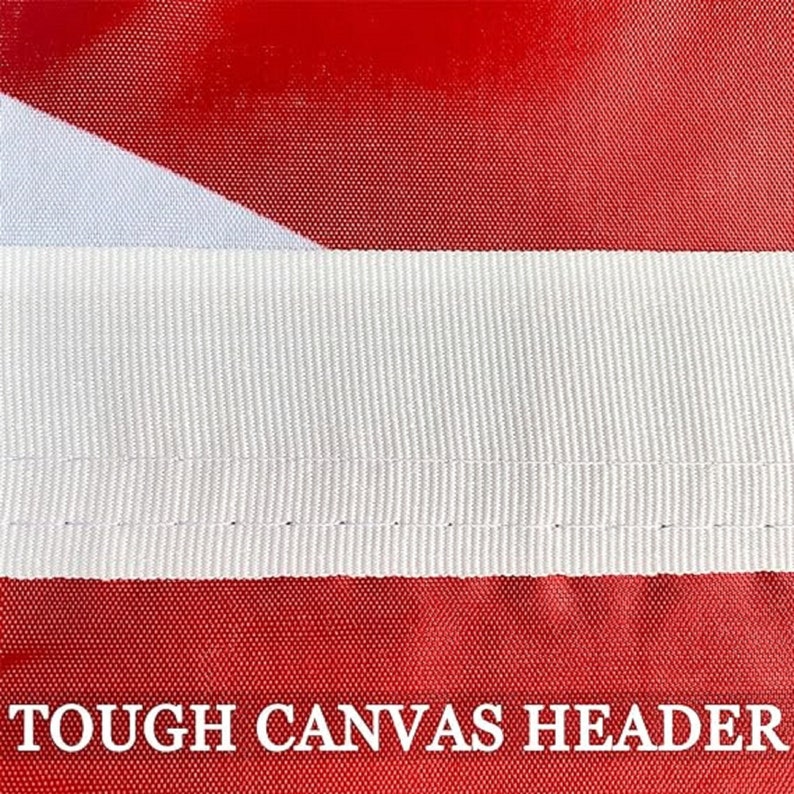 Canada Flag 3x5 Ft Thick Polyester, Fade Resistant, Brass Grommets ...