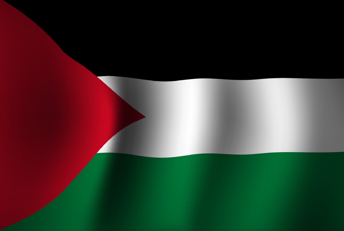 Palestine National Flag - 3x5 Feet, 100% Durable Polyester - Show Your ...