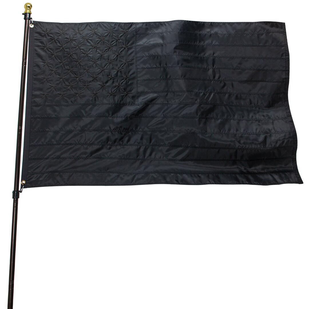 American Flag, Embroidered USA Flag - 90x150cm - Premium 210D Nylon ...