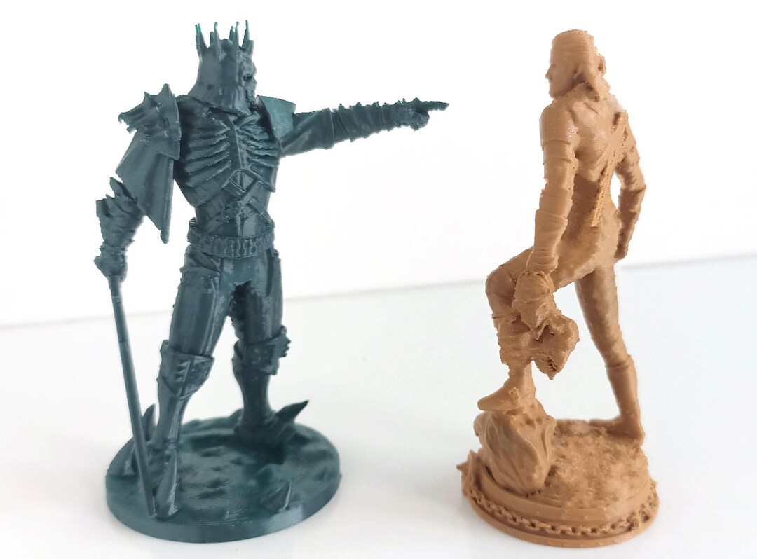 Witcher Wild Hunt Chess Set, Collectible Unique Chess Pieces, Themed 3d ...