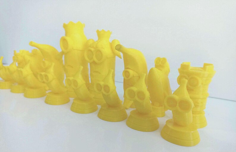 Minions Rare Chess Set, Alternative Chess Figure, Animation Themed ...