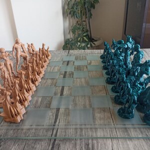 Witcher Wild Hunt Chess Set, Collectible Unique Chess Pieces, Themed 3d ...